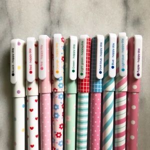 Office | Happy Day Color Pens 1 Pc Set | Poshmark